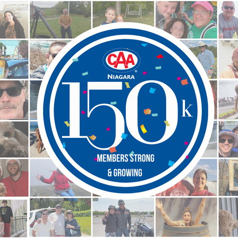 Celebrate 150,000 Members with CAA Niagara! | CAA Niagara